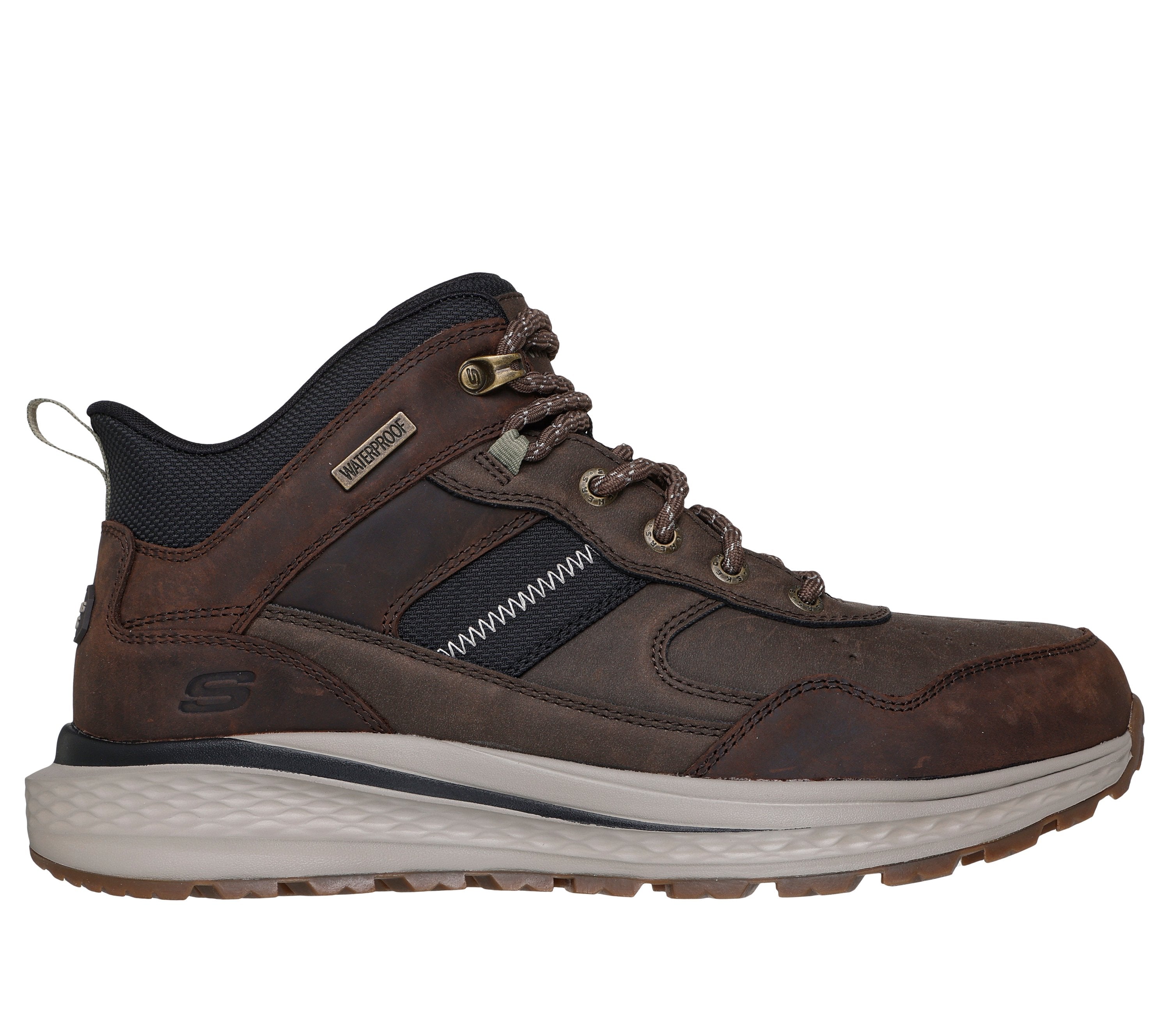 Skechers 211182 Slade Ultra - Mens slip in waterproof boots coconut ...